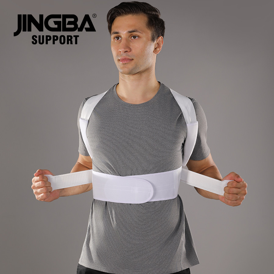 1 Piece Unisex Adjustable Back Support Brace Posture Corrector | Shopee ...