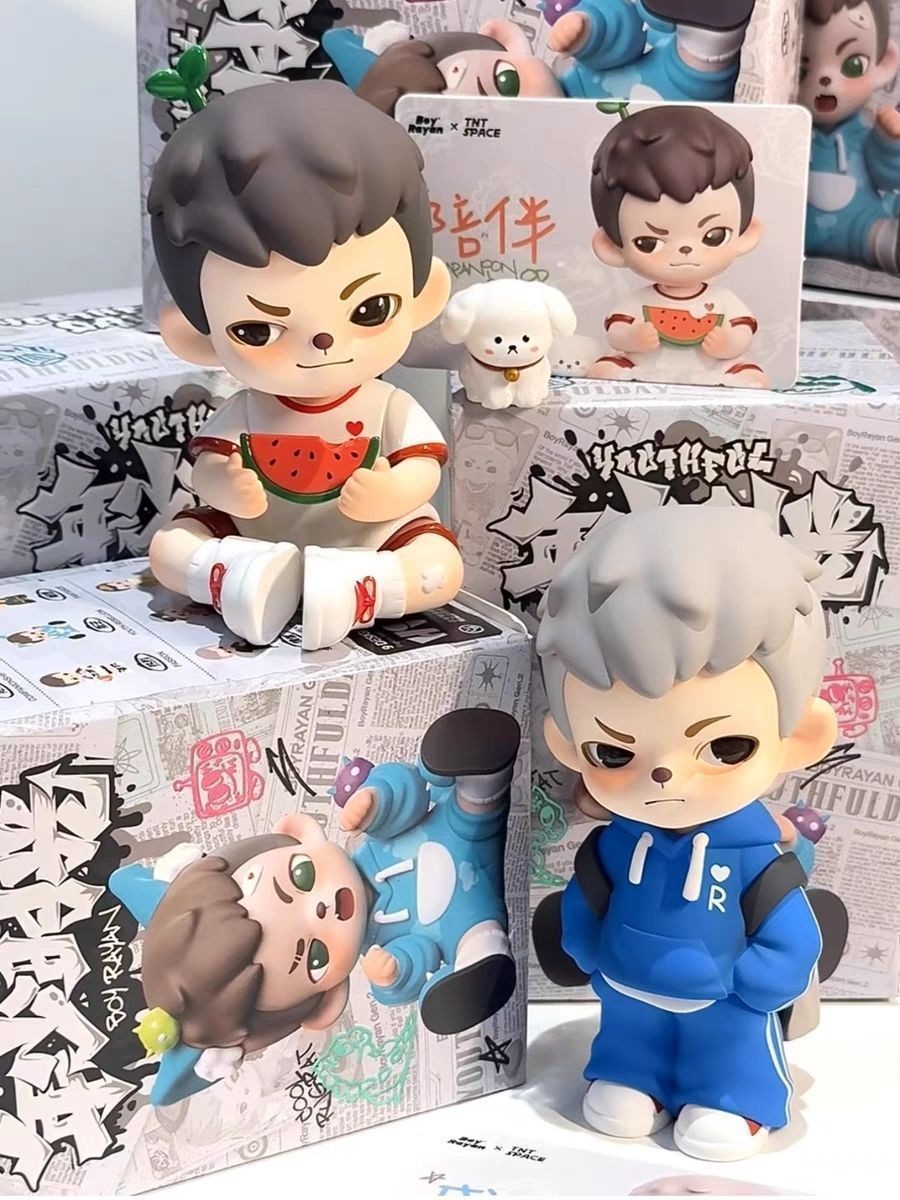 Boy Rayan Youthful Days Series Figures Rayan v2 Blind Box Cute Figures ...