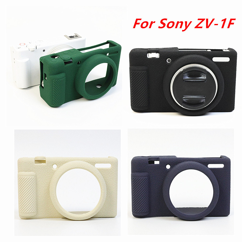 ZVE10 ZV1F Soft Silicone Armor Skin Case Anti-skid Texture Design ...