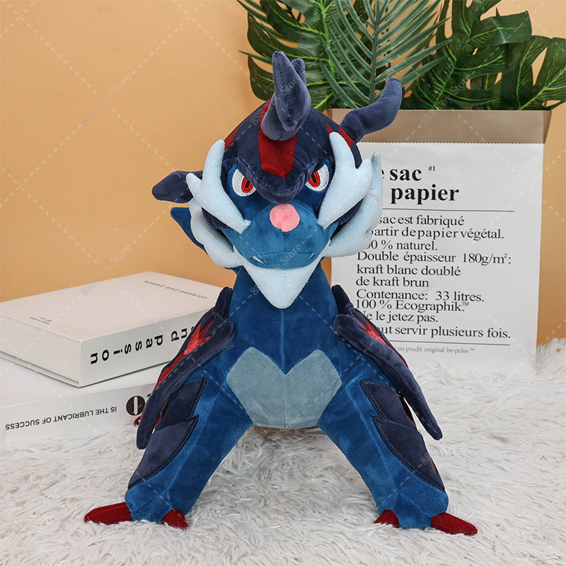 Pokemon Hisuian Samurott Plush Figurine Toys Cartoon Samurott Soft ...