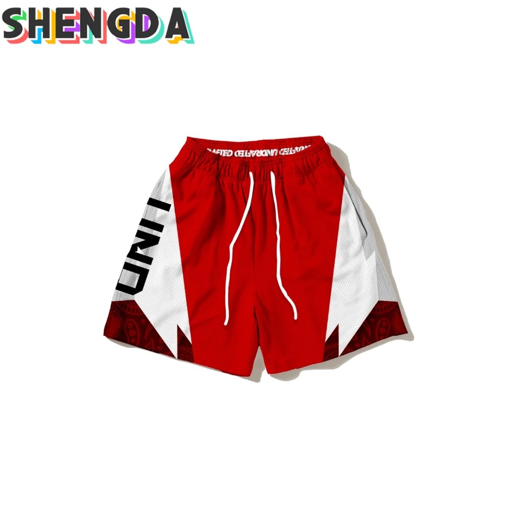 Undrafted "CANADA OLYMPIC" Men Short (Red) (Shengda) | Shopee Philippines