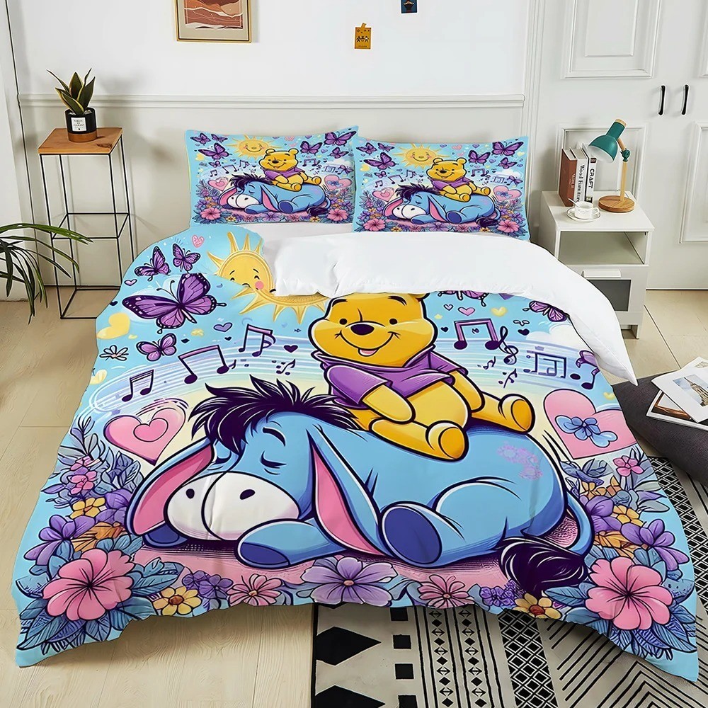 Winnie The Pooh Tigger Bedding Twin Queen Set, Bedding, Boy & Girl ...
