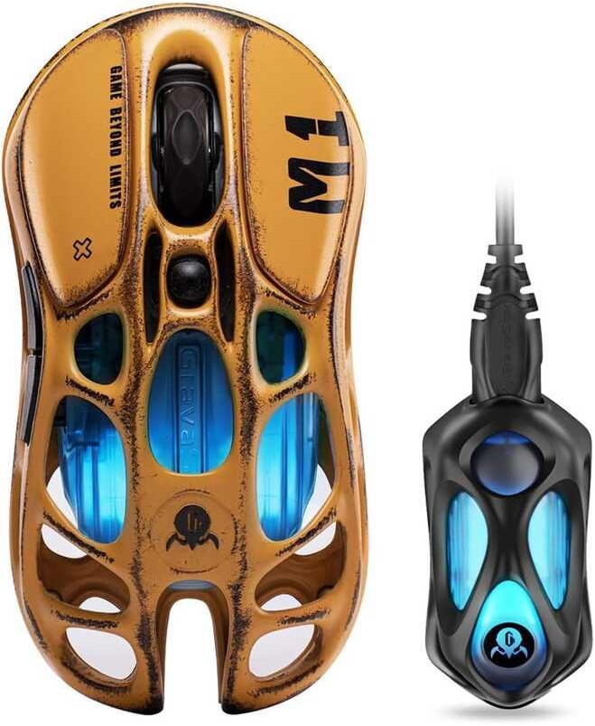 M1 Pro GravaStar Wireless Gaming Mouse PAW3395DM Sensor, Magnesium ...
