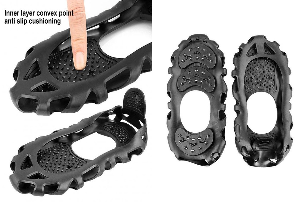 Ice Traction Cleats Snow and Ice Traction Aid 30-spike Snow Walking ...