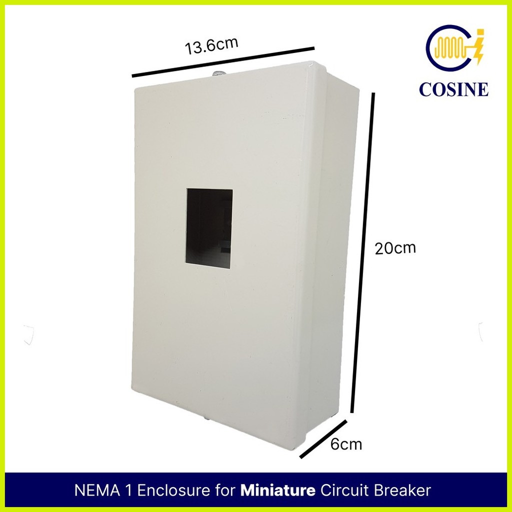 Panel Box NEMA 1 Enclosure for Miniature Circuit Breaker | Shopee ...