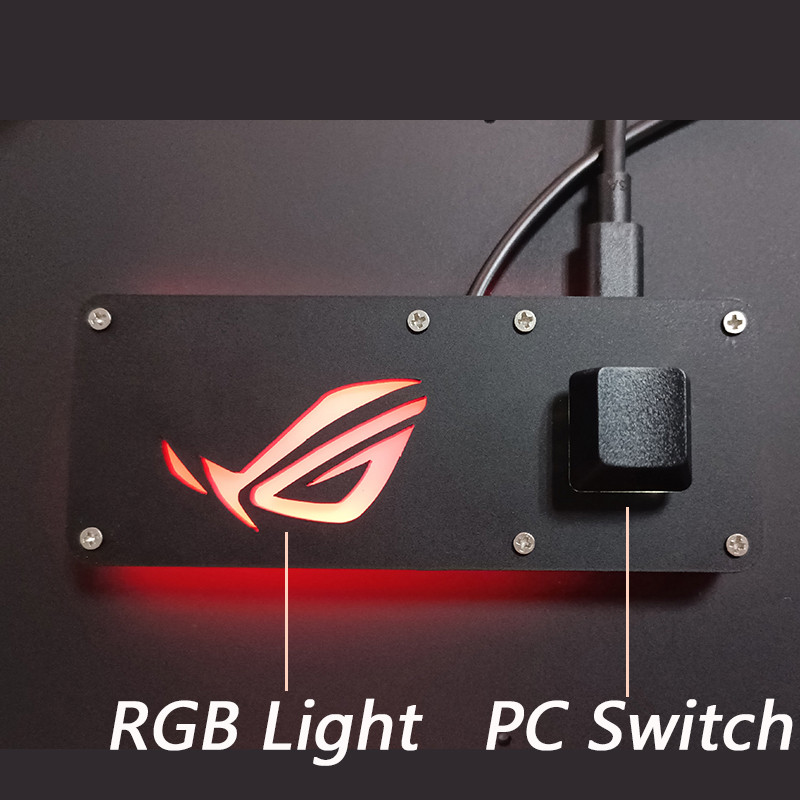 ROG Chassis power on button MSI External computer Switch 5V ARGB 3PIN ...