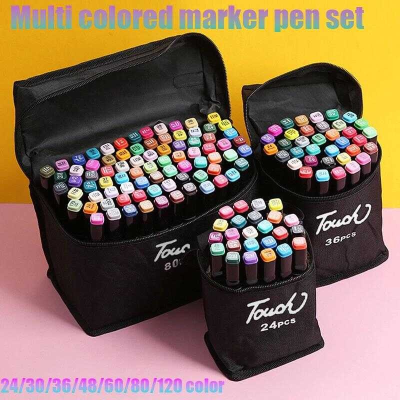 Alcohol Markers Touch Marker Highlighter Pen Coloring Set Design ...