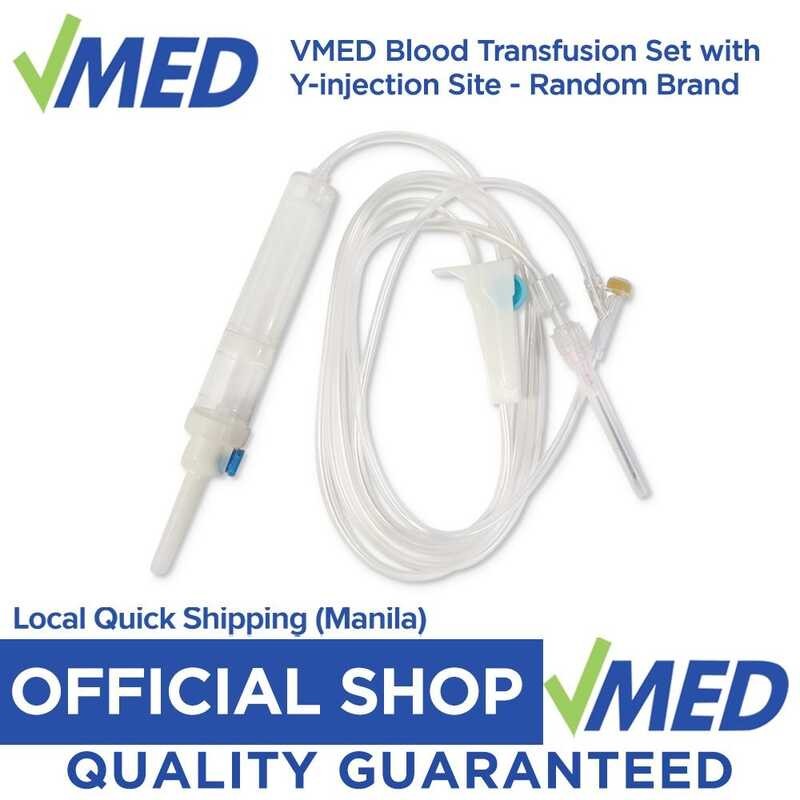 VMED Blood Transfusion Set With Y-Injection Site | Shopee Philippines