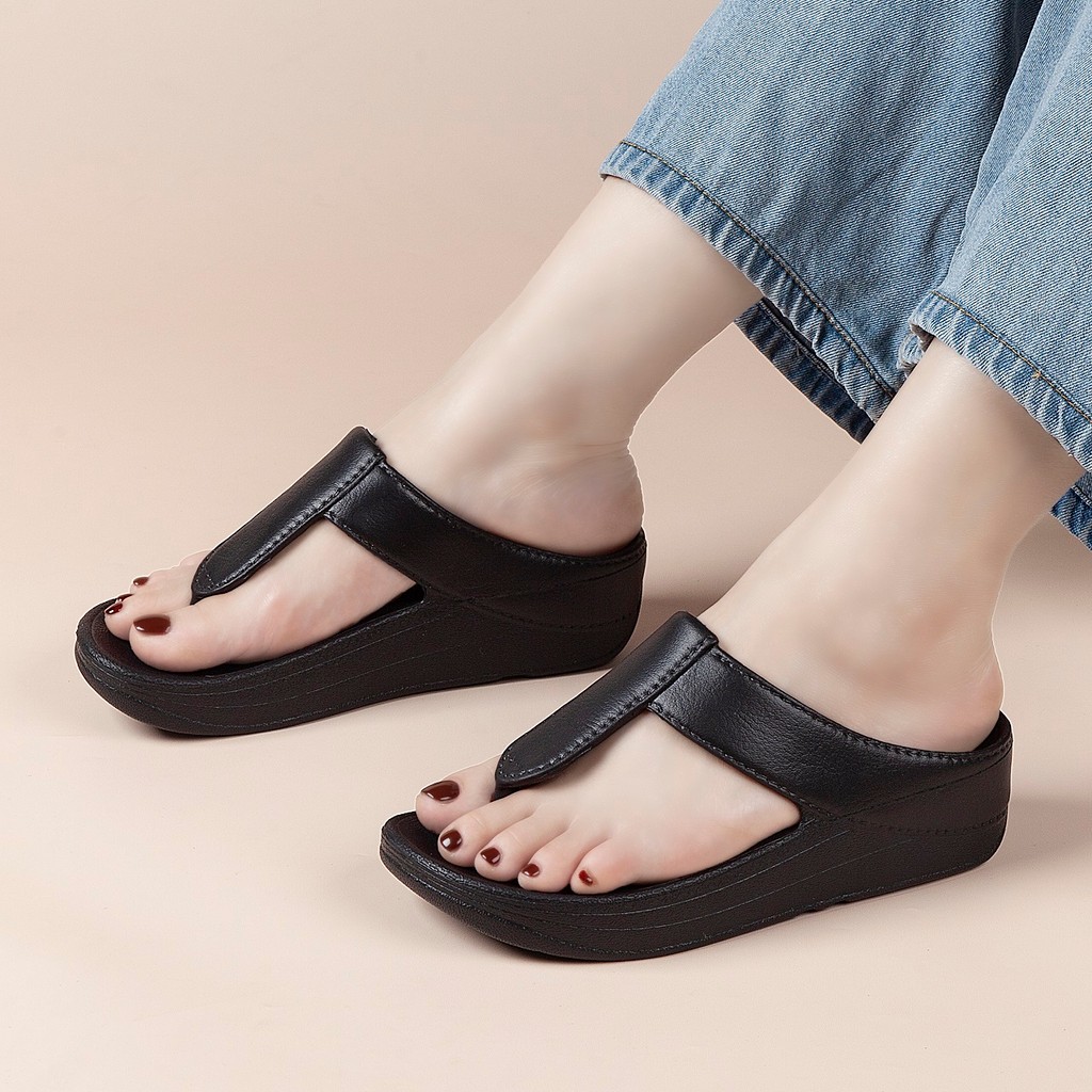 Easyfit Wedge Flip Flops for Women 4.5cm FeatherLight Sandals EVA ...