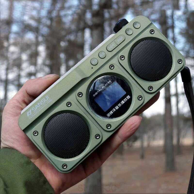 SANSUI 1 F1 F28 Portable FM Radio Mp3 Walkman Outdoor Card Wireless ...