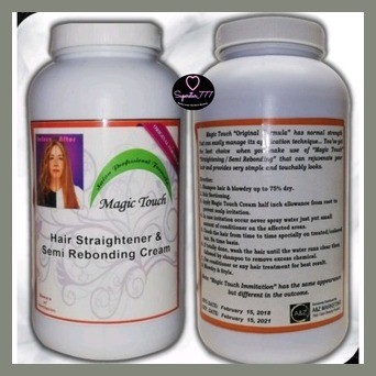 Magic Touch Hair Straightener & Semi Rebonding Cream Hair Rebonding ...