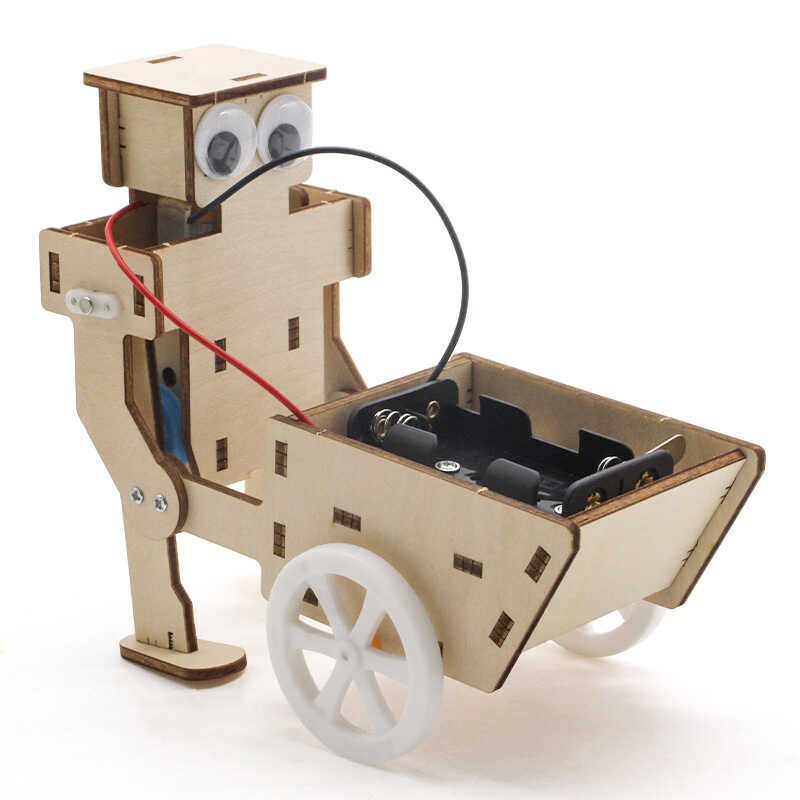 Cart Robot Push No. 1 for Primary and Secondary School Students DIY ...