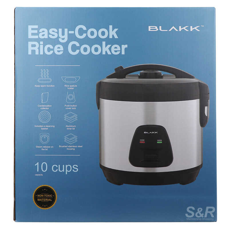 Easy-Cook Blakk Rice Cooker Khjtrc10 | Shopee Philippines