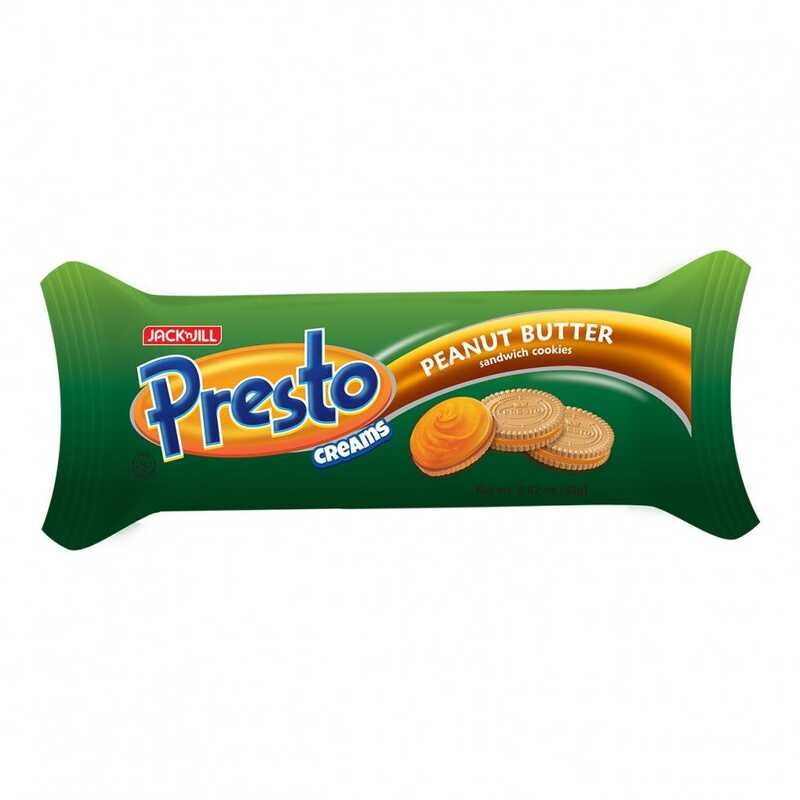 Presto Cream Peanut Butter Sand Cookies 80G Ee9 F7e E72 | Shopee ...