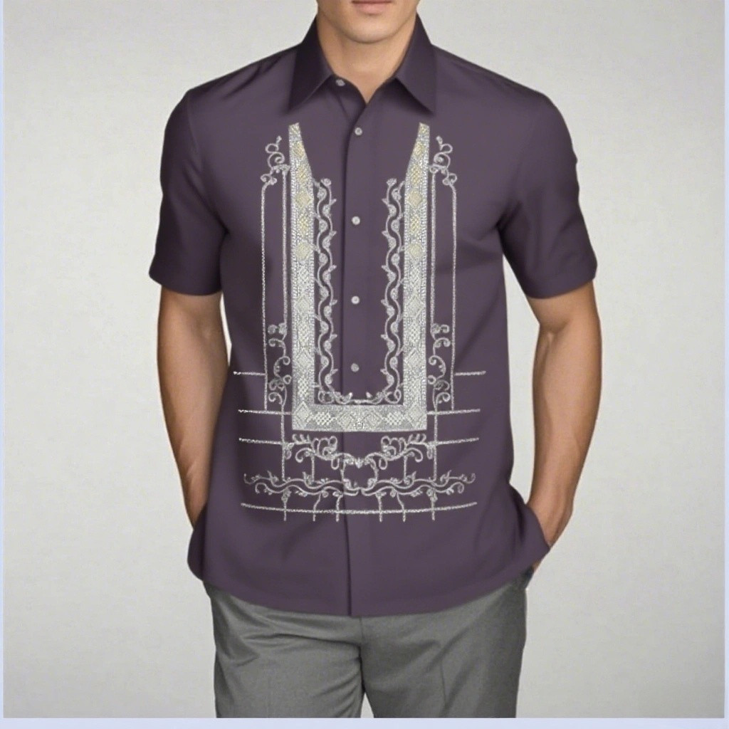 2025 NEW Philippine Barong Tagalog For Men MALL QUALITY POLO BARONG FOR ...