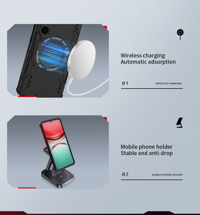 Lenuo Magnetic Phone Case For Samsung Galaxy S25 Edge Plus Ultra M56 ...