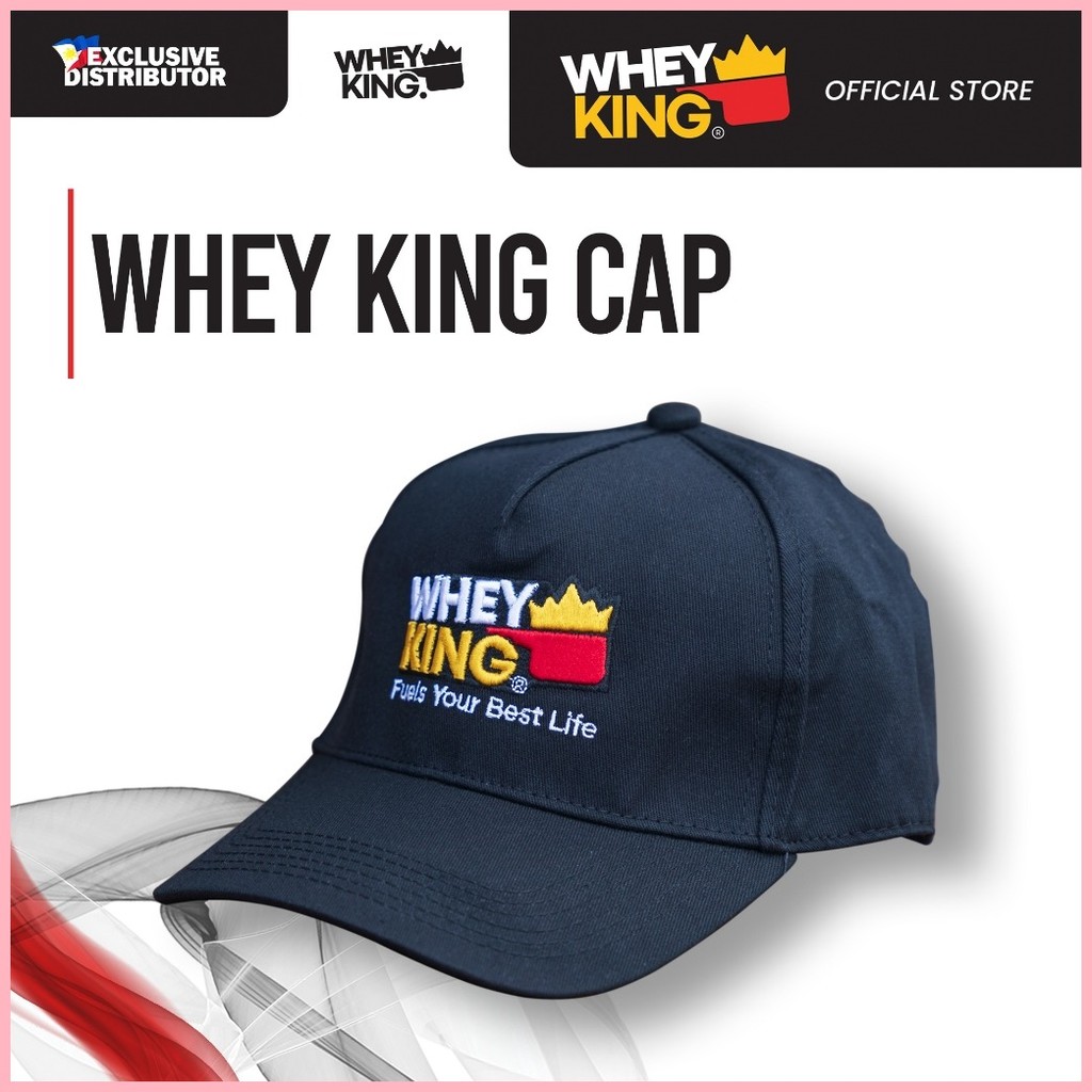 Whey King Cap Black. With Whey King Logo, Fuel your Best Life | Shopee ...