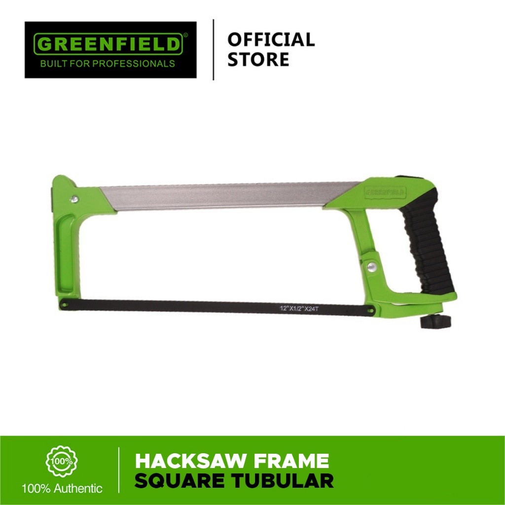 Greenfield Hacksaw Frame Square Tubular - Hand Tools | Shopee Philippines