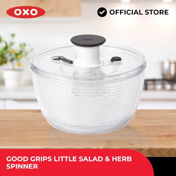 ♞OXO Houseware Good Grips Little Salad & Herb Spinner | Shopee Philippines