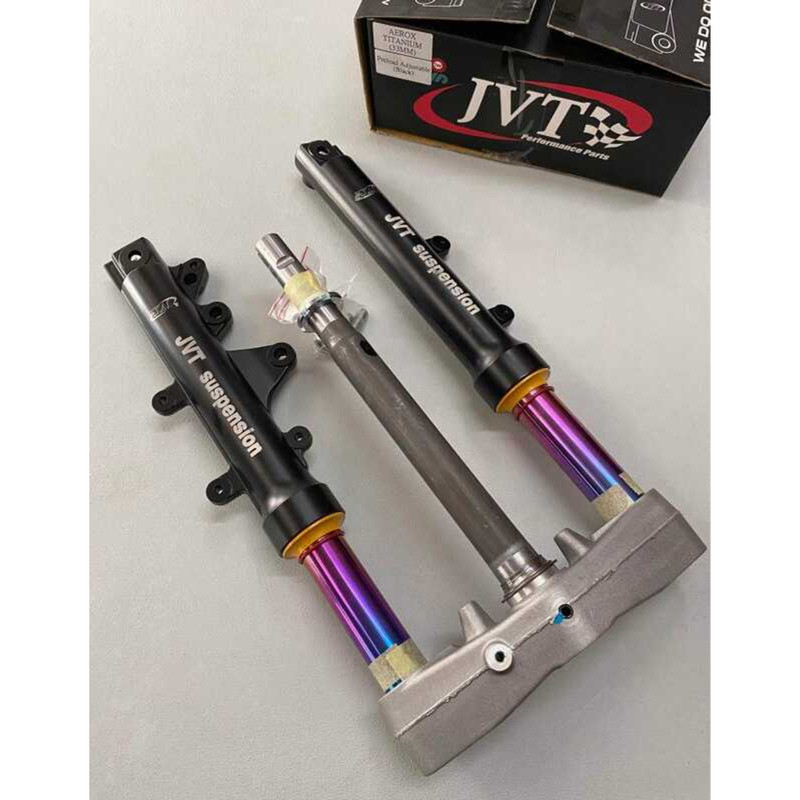 Front JVT Suspension 33Mm For Yamaha Aerox V1/V2 Adjustable Preload ...