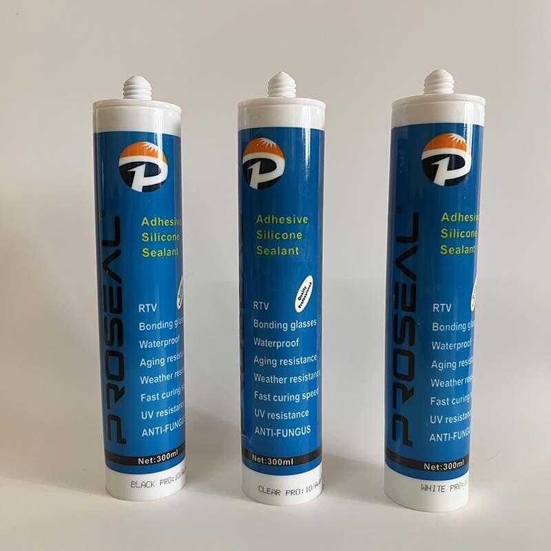 PROSEAL Silicone Sealant Clear Black White Brown | Shopee Philippines