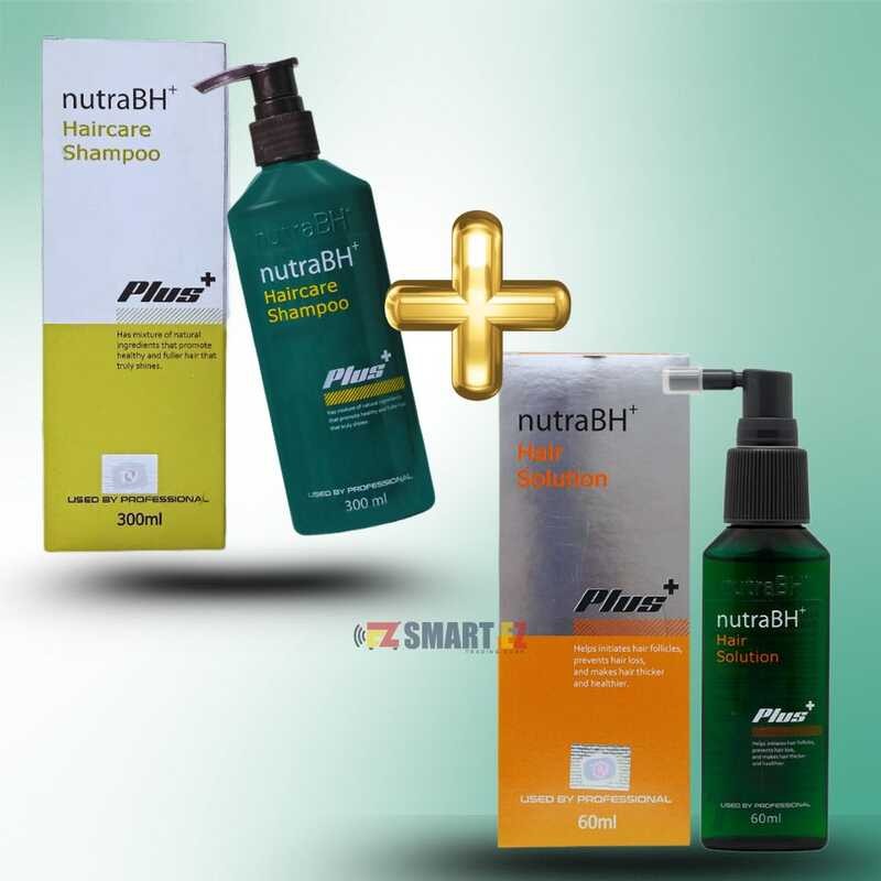 Nutrabh Plus (Shampoo+Solution) Set Bundle 67B | Shopee Philippines