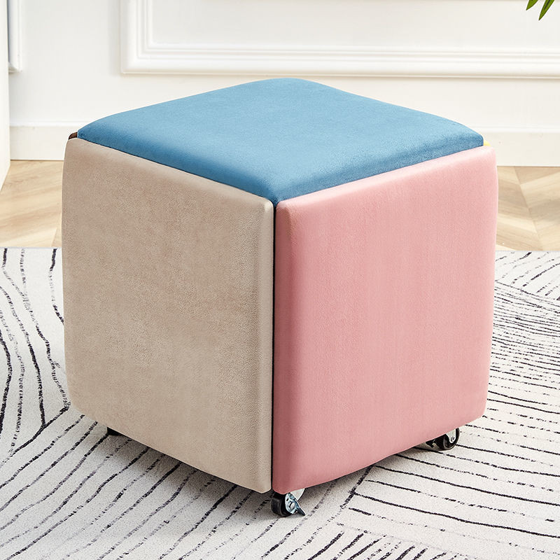 Nordic Multifunctional Rubik's Cube Sofa Stool Simple Combination Stool ...