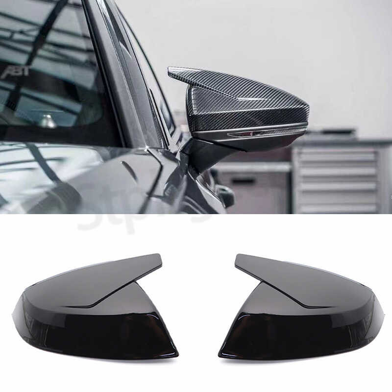 Style ABT Rearview Mirror Cover For Audi Q5 Q5l Sq5 Q7 Sq7 FY 4M 45 50 ...