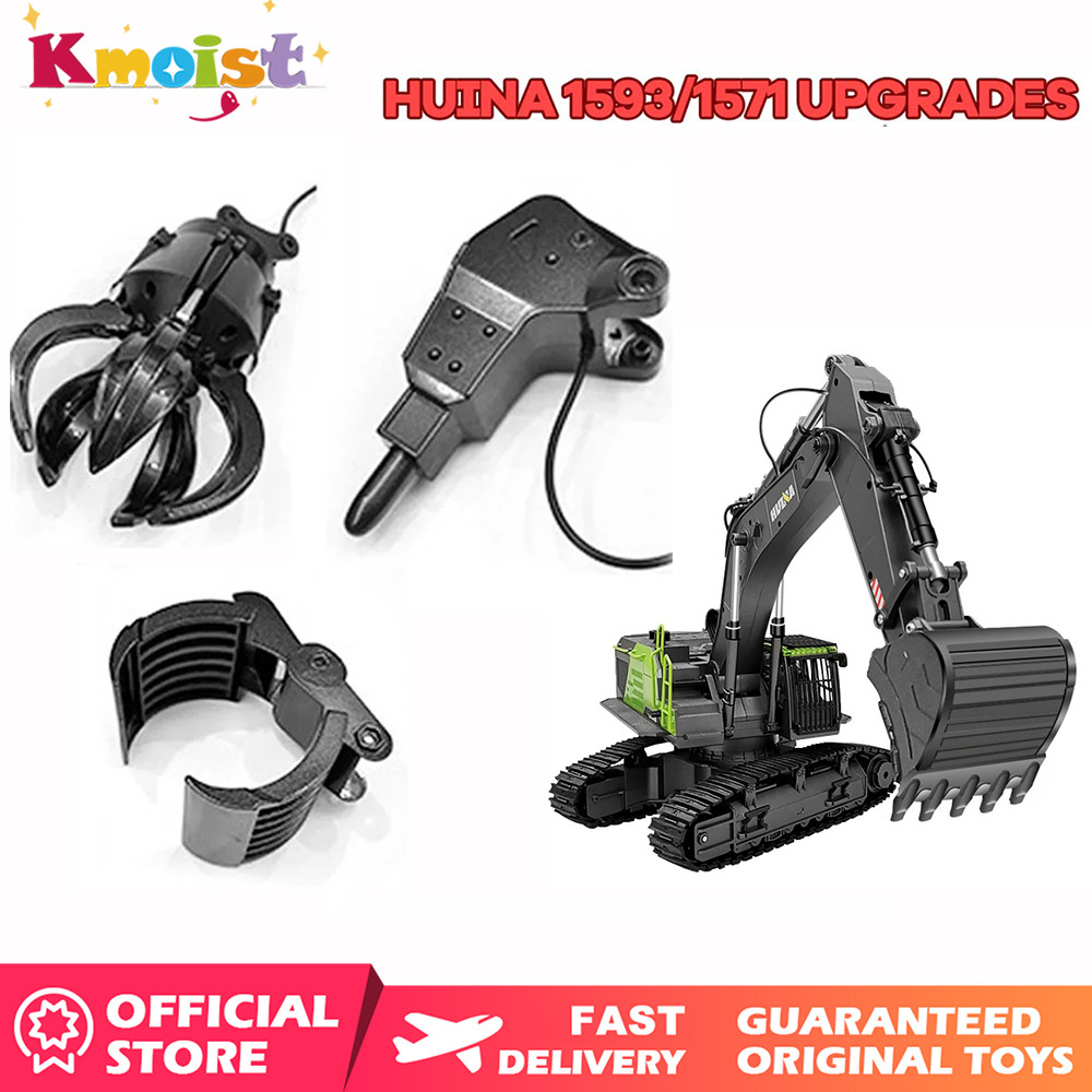 Huina1593 ay nag-upgrade 571 593 upgrade 1:14 excavator accessory ...