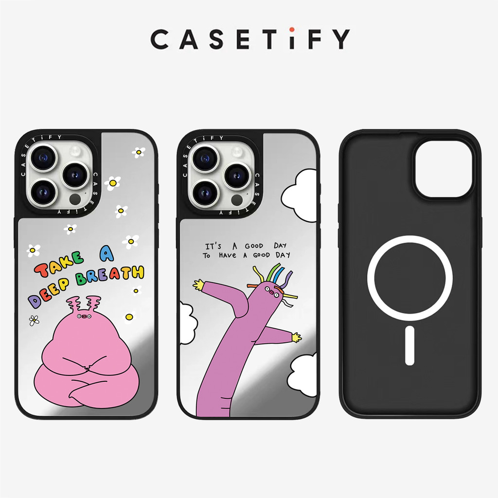 Magnetic Yellow Banana Man Mirror hard Phone Case Casing For IPhone 15 ...