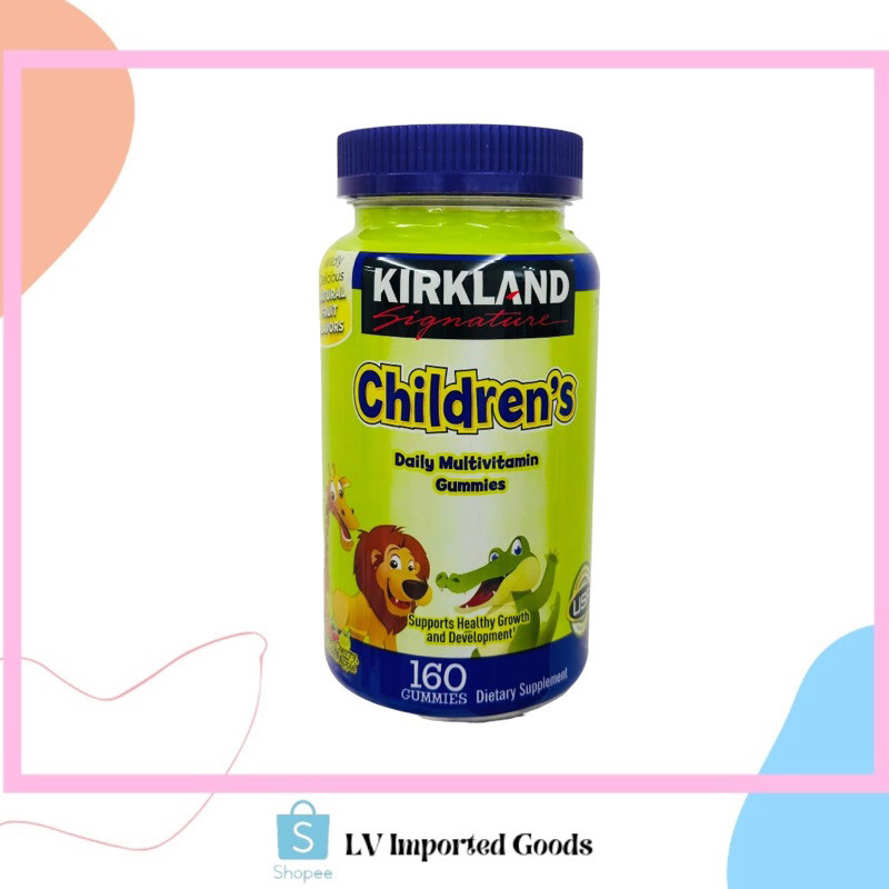 KIRKLAND Signature Children's Complete Multivitamin 160 Gummies | Shopee Philippines