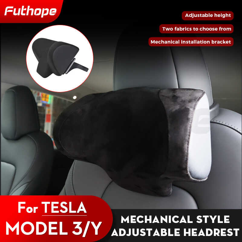 Futhope Update Adjustable Headrest For Tesla Model 3 Y 2018-2014 ...