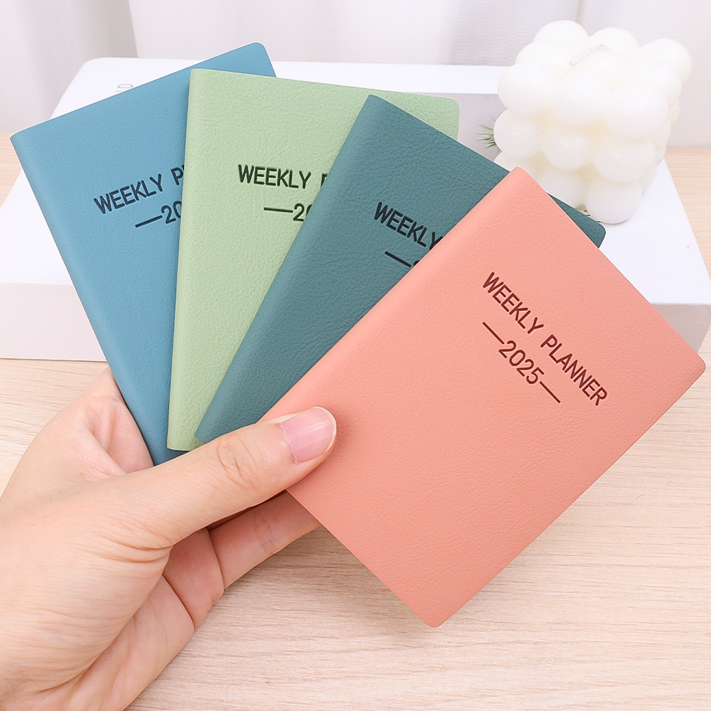2025 Mini Portable Diary Weekly Planner - To Do List English Notepad ...