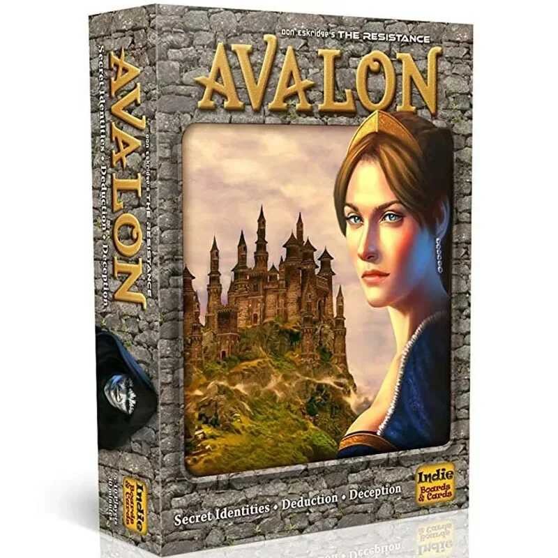 New Board Game Resistance Avalon Family Interactive Full English Board ...