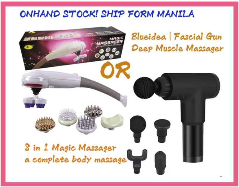 O Kumpletong Isang Blueidea 8 Massage Magic 1 Body Sa [Unk] Fascial Gun ...