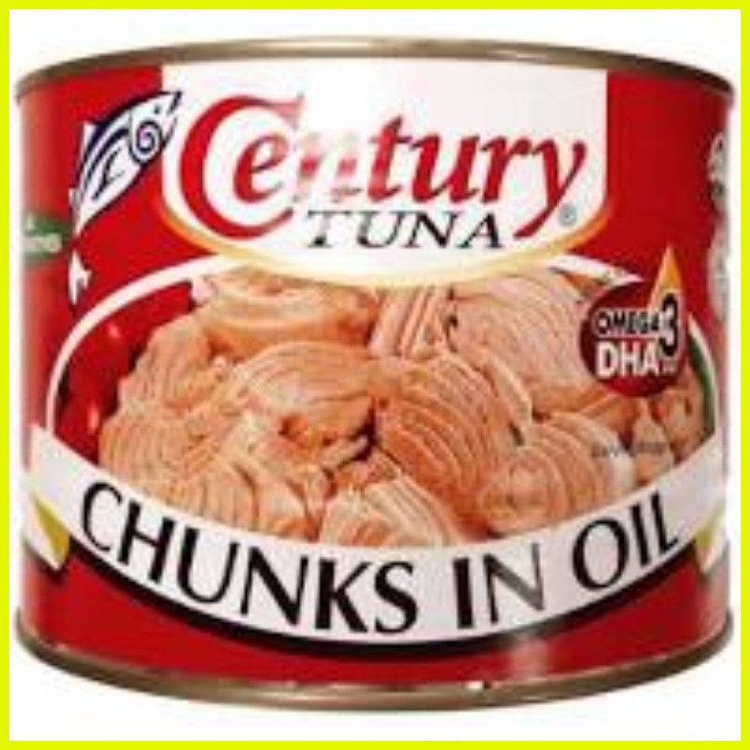 ♣ Century Tuna Chunks in Oil 1705g / Chunks in Water 1705g (Big Pack ...