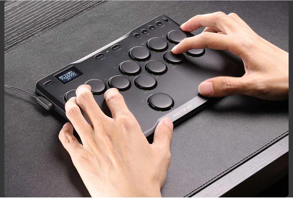Haute42 Cosmox Mini Arcade Joystick Hitbox Controller Keyboard ...