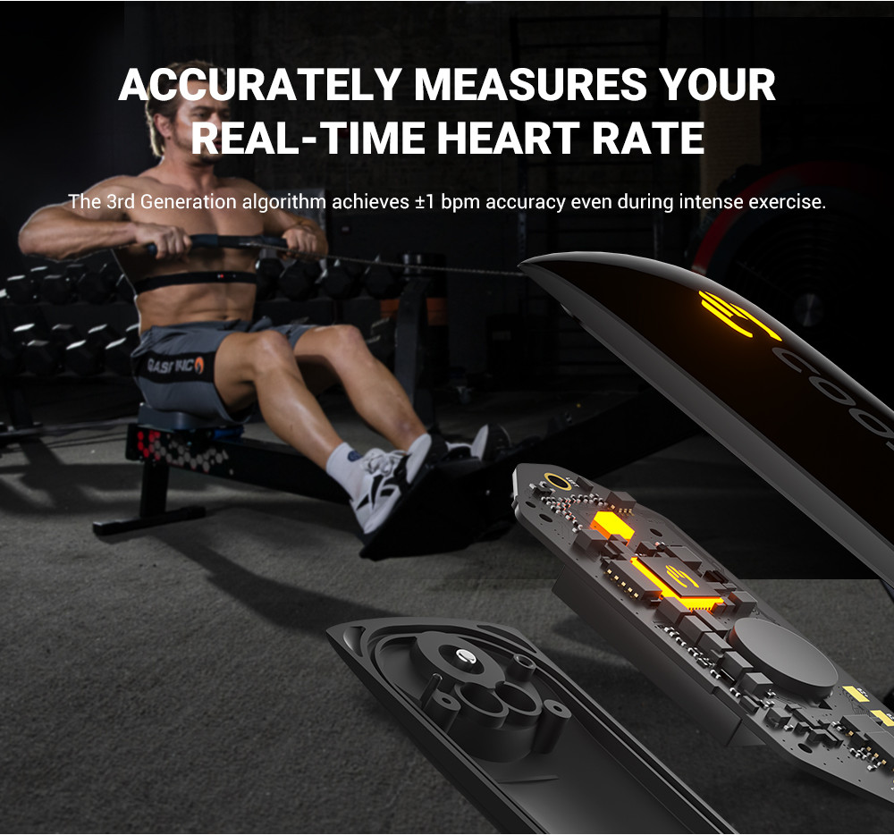 COOSPO H9Z Rechargeable Heart Rate Monitor Chest Strap Bluetooth5.0 ...