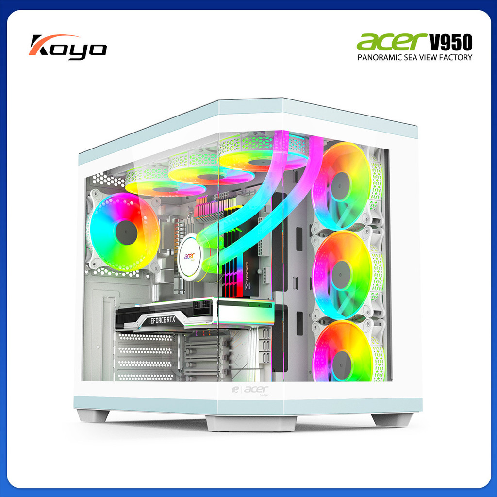 Acer V950 270° Panoramic Room Without Pillars Full View Case Itx/Micro ...