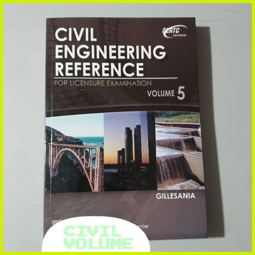 ۩ ⊕ Civil Engineering Reference For Lincensure Examination Volume 5 By ...