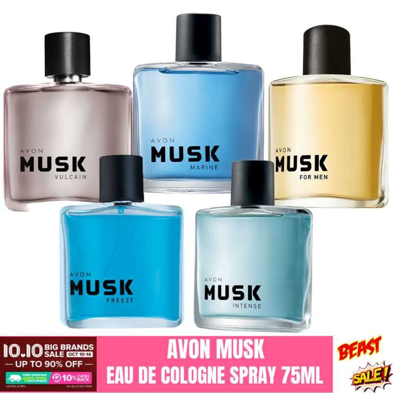 Avon Musk para sa Men Perfume Eau de Cologne Sprays | Shopee Philippines