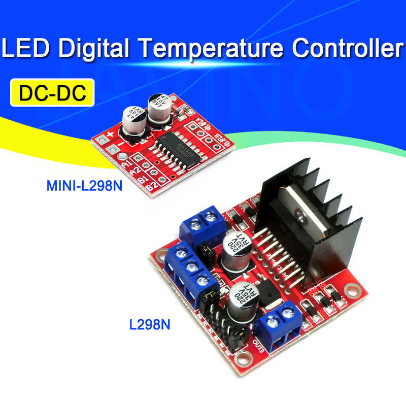 driver board module L298N stepper motor smart car robot breadboard ...