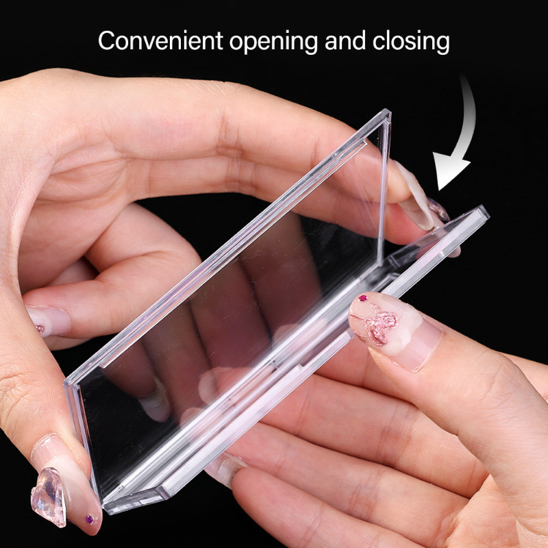 5Pcs Clear Hard Acrylic Card Case - Game Card Storage Holder ...