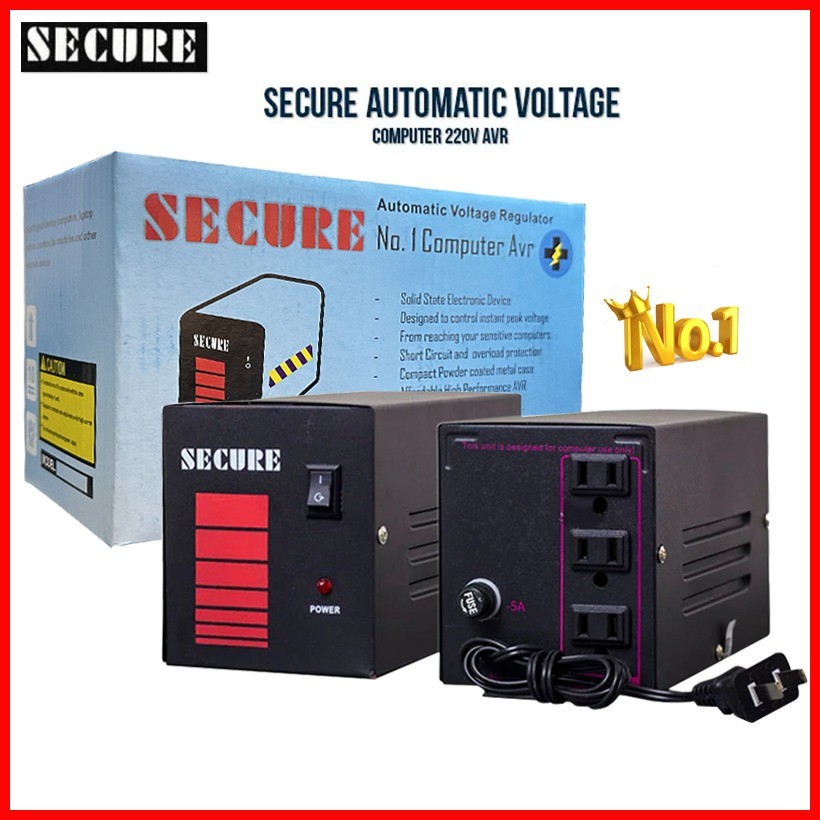 Secure Computer AVR 500W 220V Overload Protection Power Supply For ...