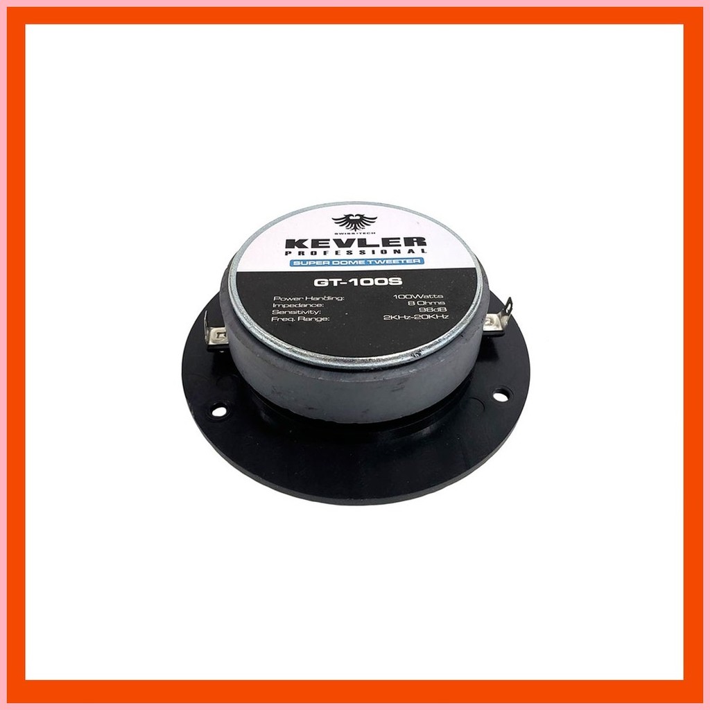 ஐ ORIGINAL KEVLER GT-100 / GT-100S METALDOME TWEETER (1PC) free ... ஐ ORIGINAL KEVLER GT-100 / GT-100S METALDOME TWEETER (1PC) free ...