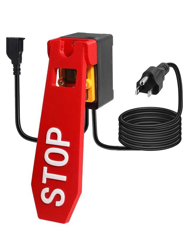 Single Phase 110V-120V On\/Off Switch with Oversized Stop Sign Paddle ...