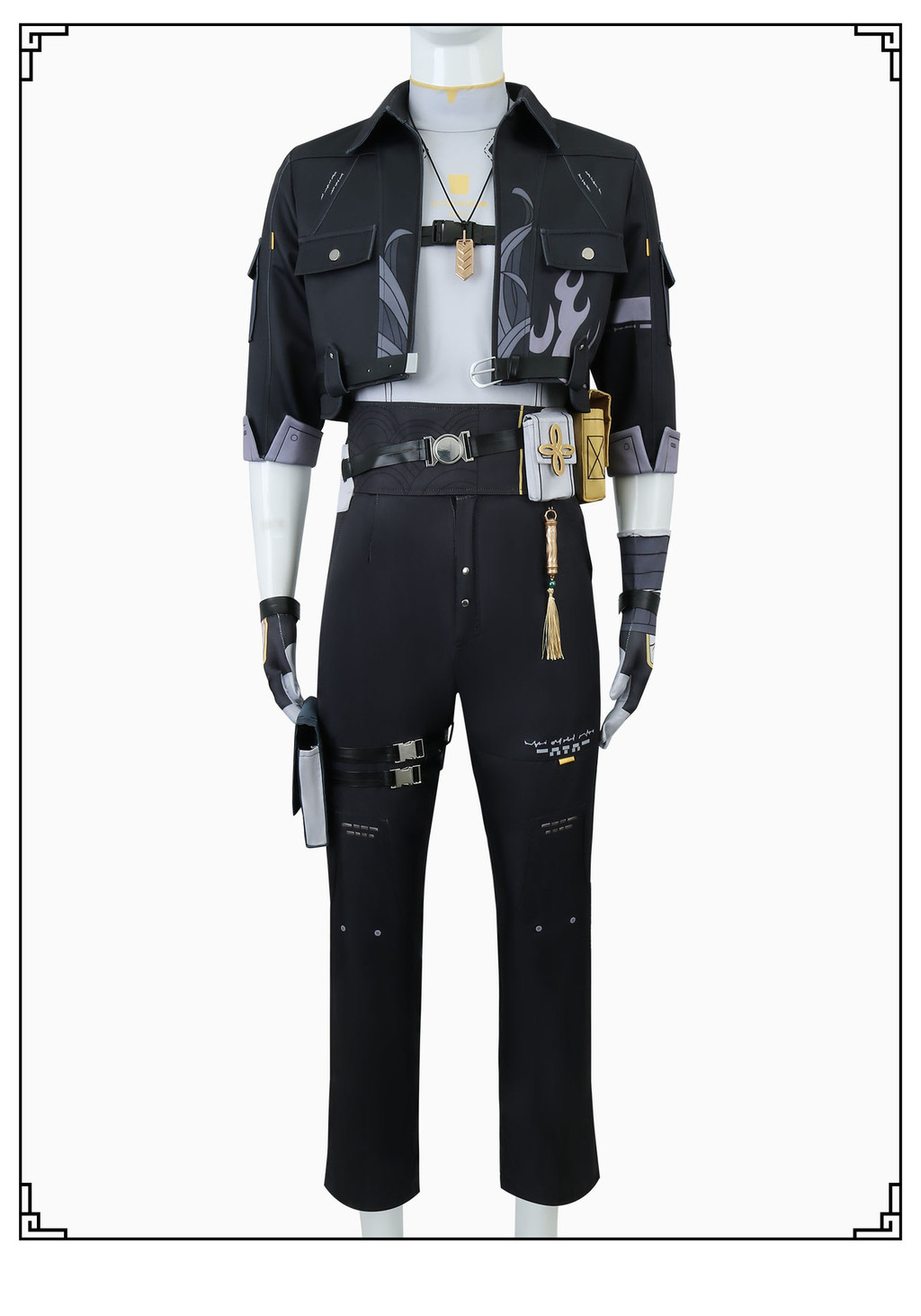 Wuthering Waves Rover Cosplay clothing men's Halloween stage ...