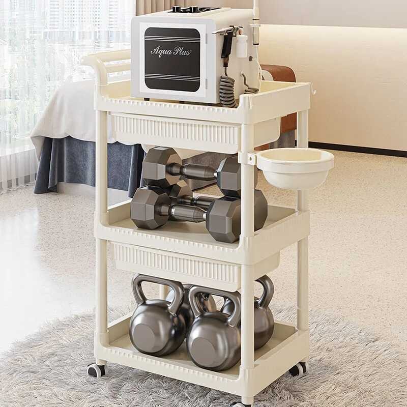 Trolley Cosmetics Portable Aesthetics Esthetician Cart May Wheels ...