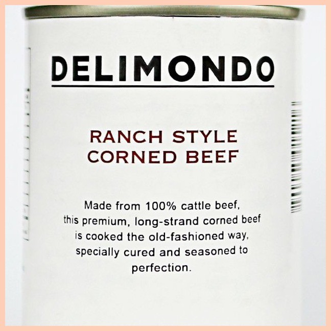 Delimondo Ranch Style Corned Beef 260g | Shopee Philippines