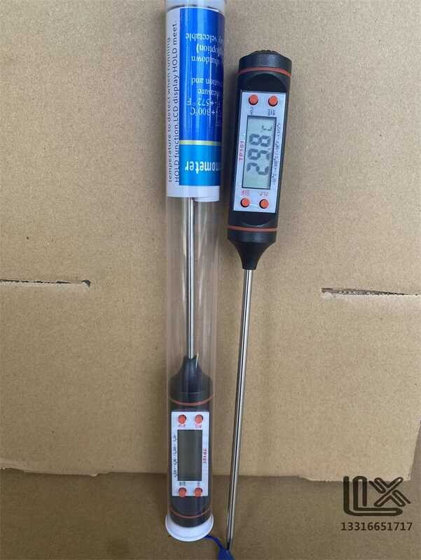 TH101 Food Thermometer Probe Stainless Steel Pen Type Digital ...